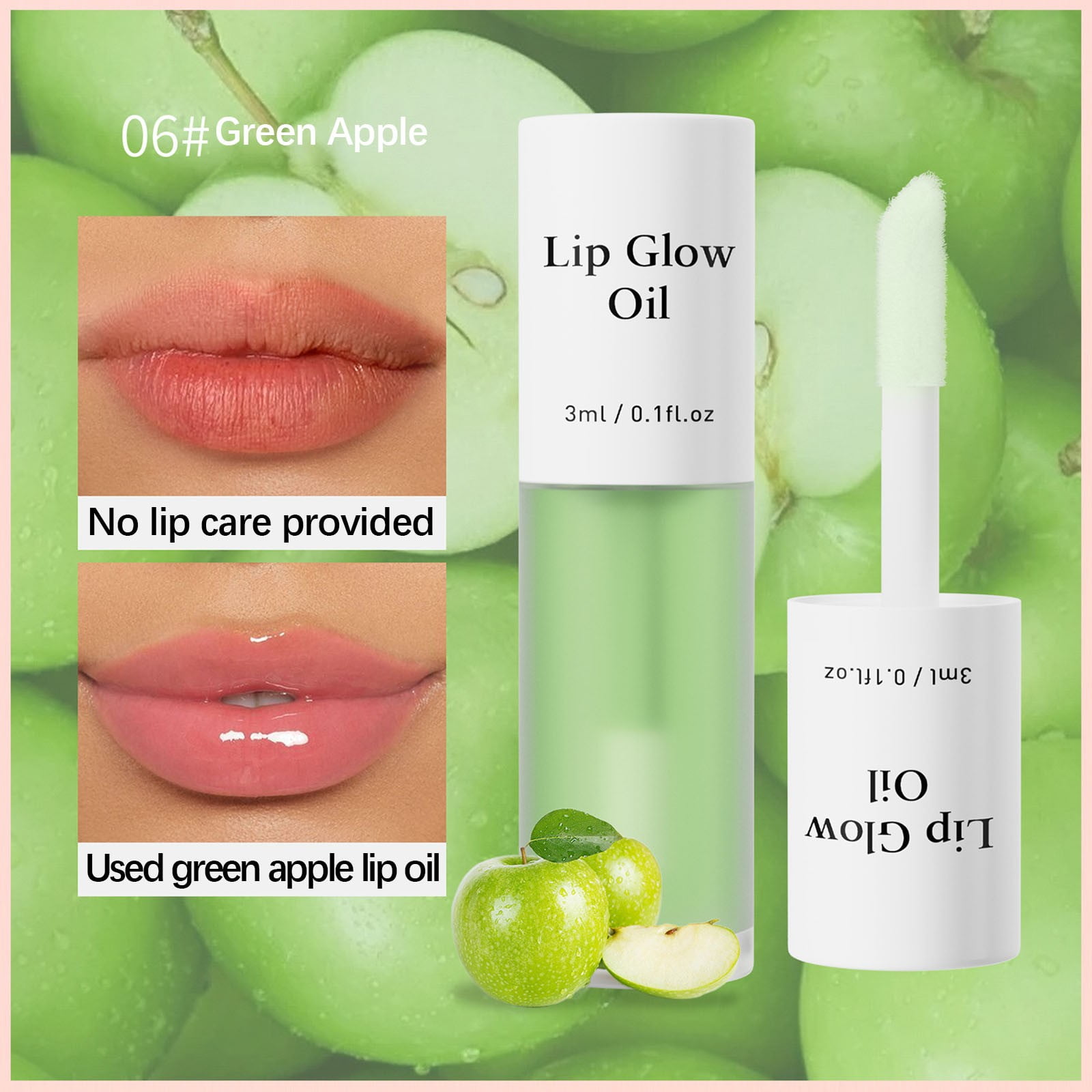 Ampiyan Fruit Flavored Lip Balm - Moisturizing Lip Oil for Dry Lips ...