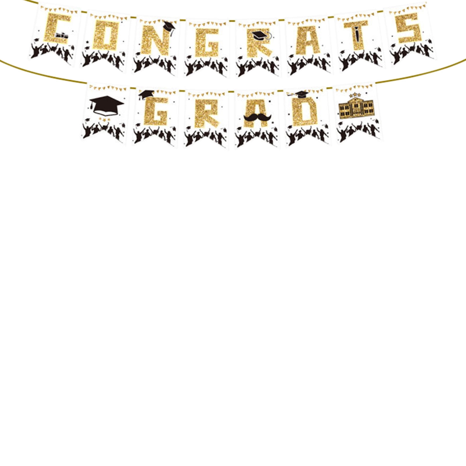 Ampiyan Graduation Season Party Decorations - Paper Banners, Flags ...