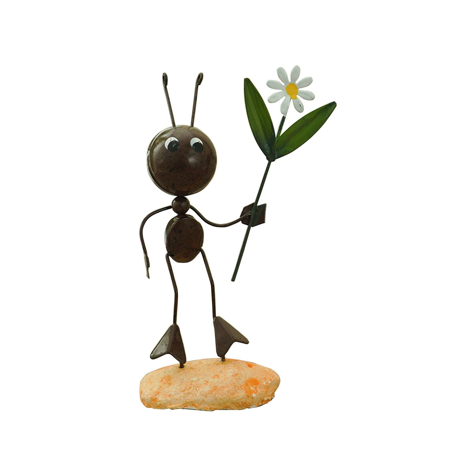 Ampiyan Handcrafted Iron Art Ant Decoration, Unique Black Resin and ...