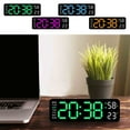 Ampiyan Multi-functional LED Digital Alarm Clock with Temperature ...