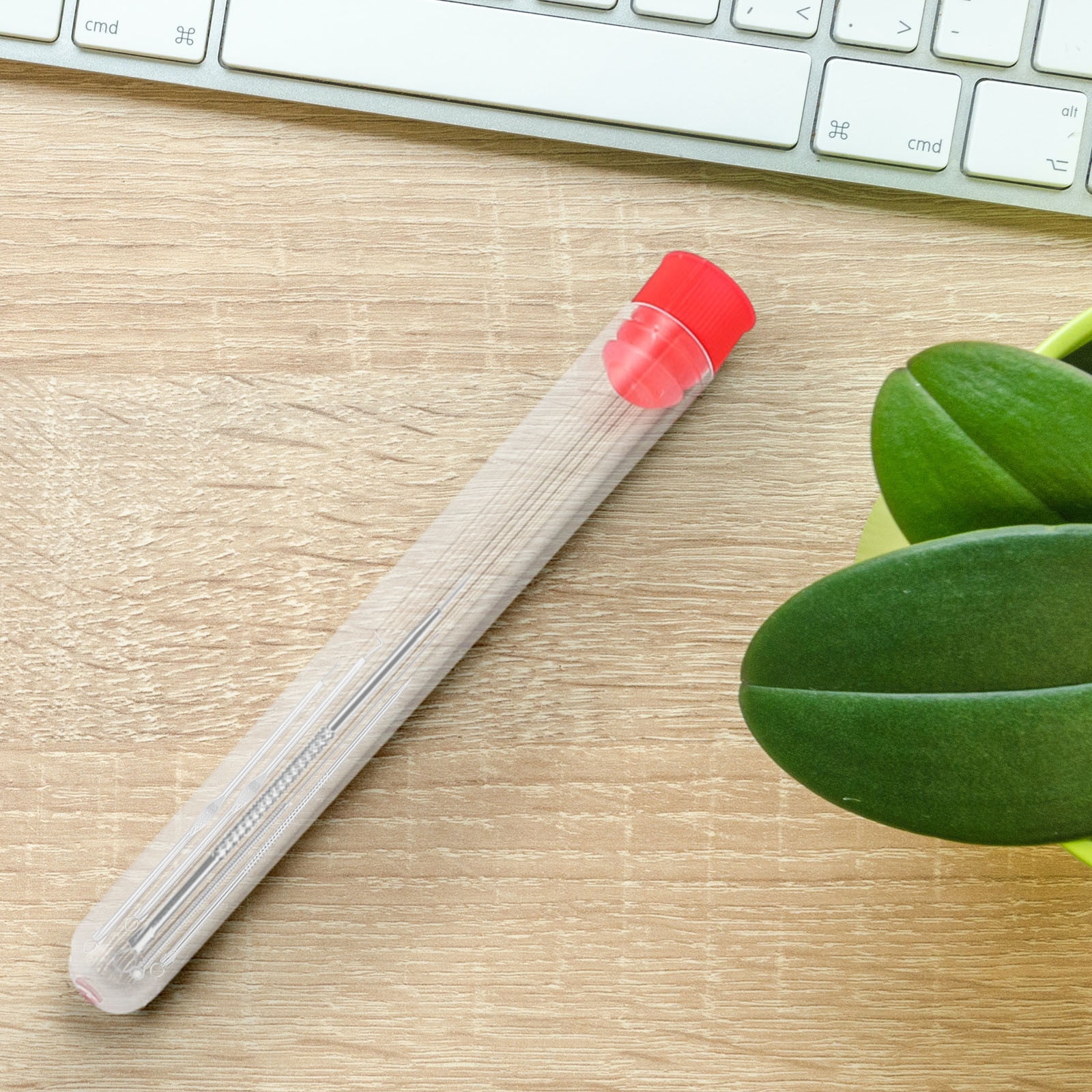 Ampiyan Plastic Needle Storage Tube - Portable Sewing Needle Organizer ...