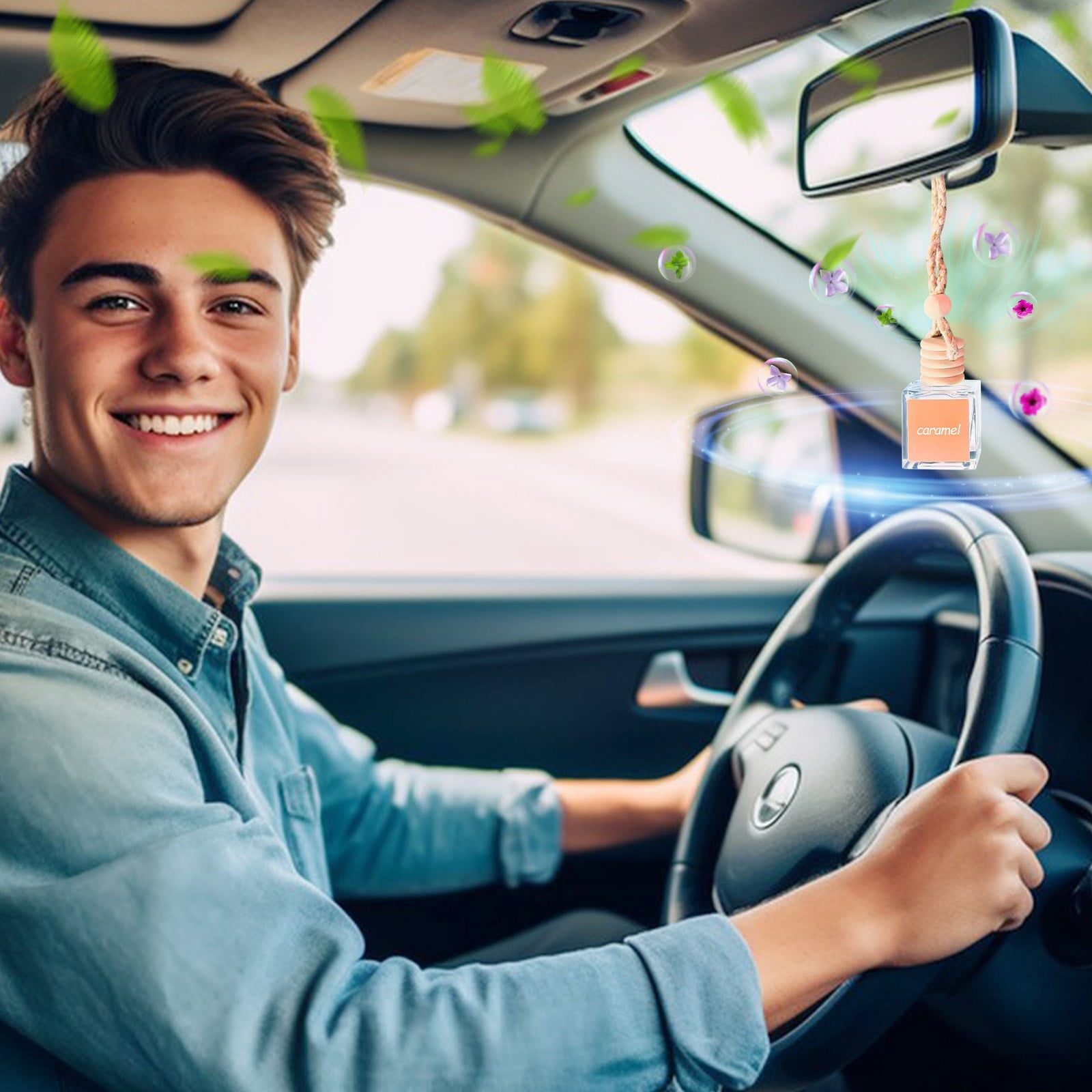 Ampiyan Premium Car Hanging Diffuser 10ml 2PC - Long Lasting ...