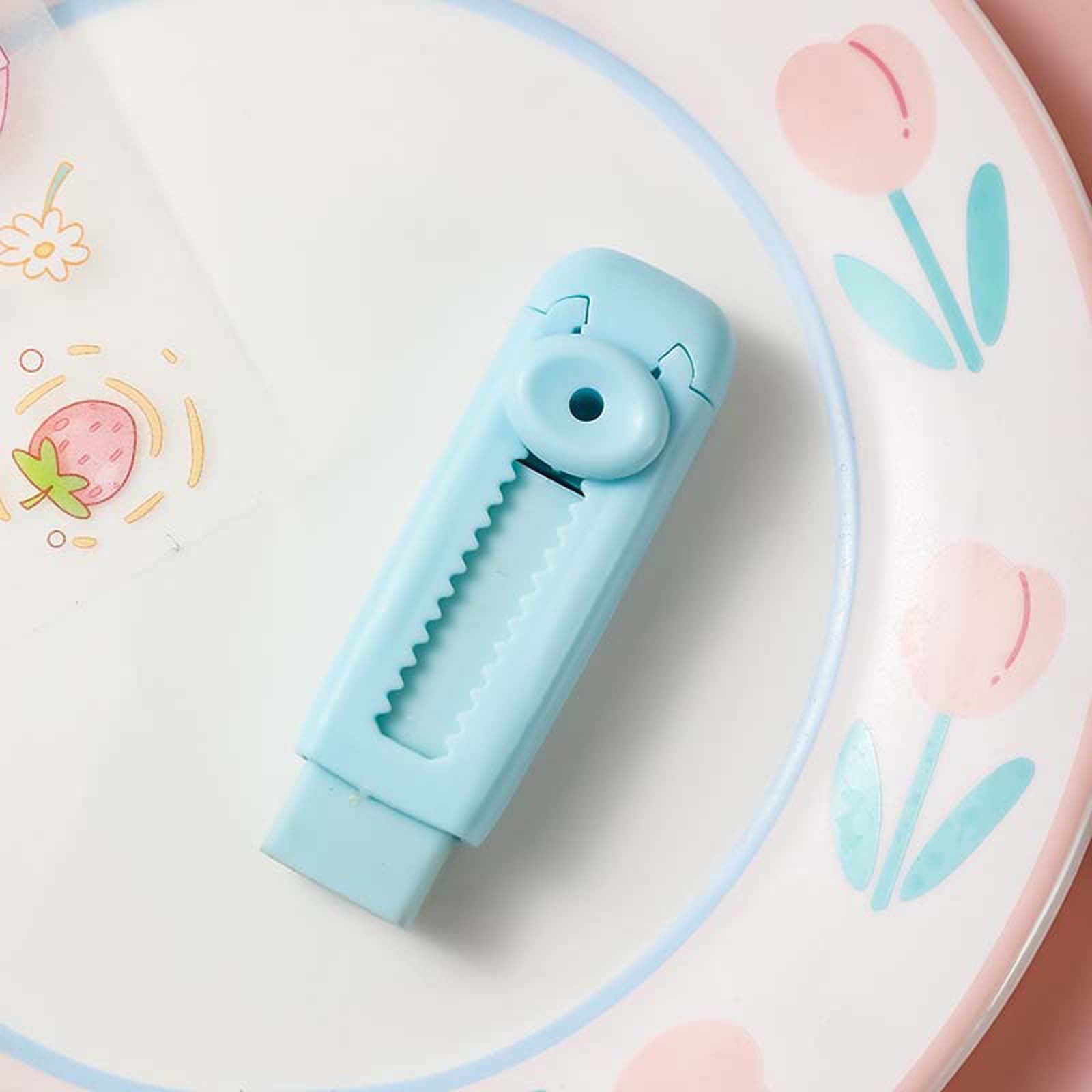 Ampiyan Push The Eraser - No-Residue Roller Eraser with Wheel Control ...