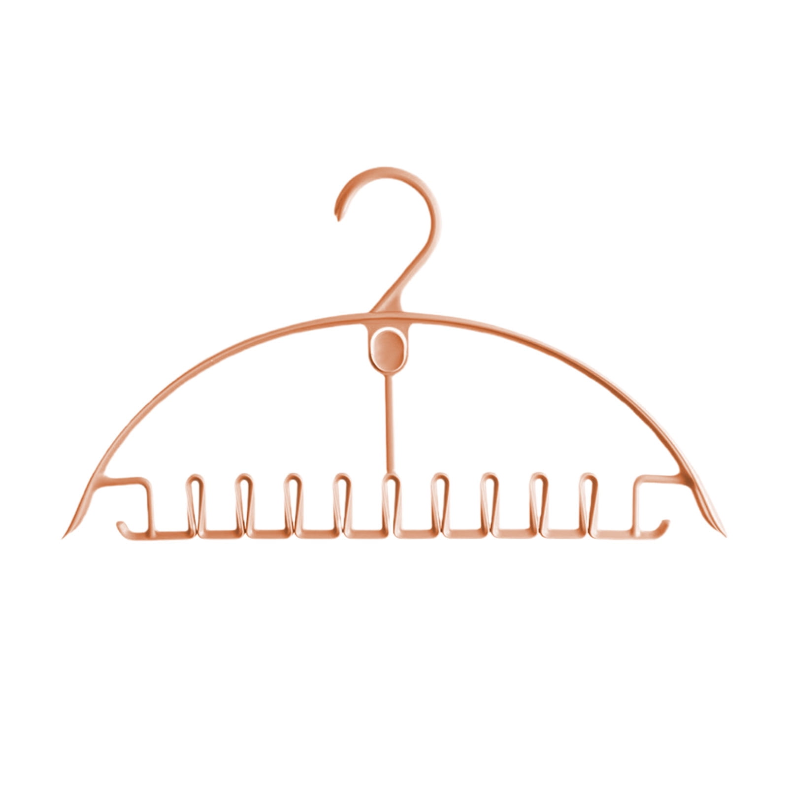 Ampiyan Space Saving Hanger/Closet Organizer with 9 Non-Slip Clips ...
