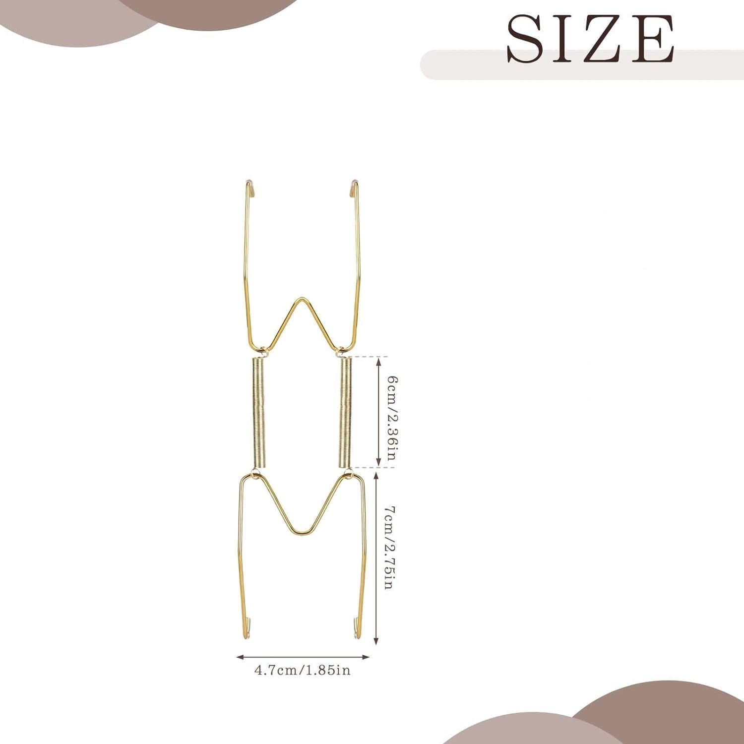 Ampiyan Stainless Steel Wall Hangers for Plates and Art - 6/8/10 Inch ...