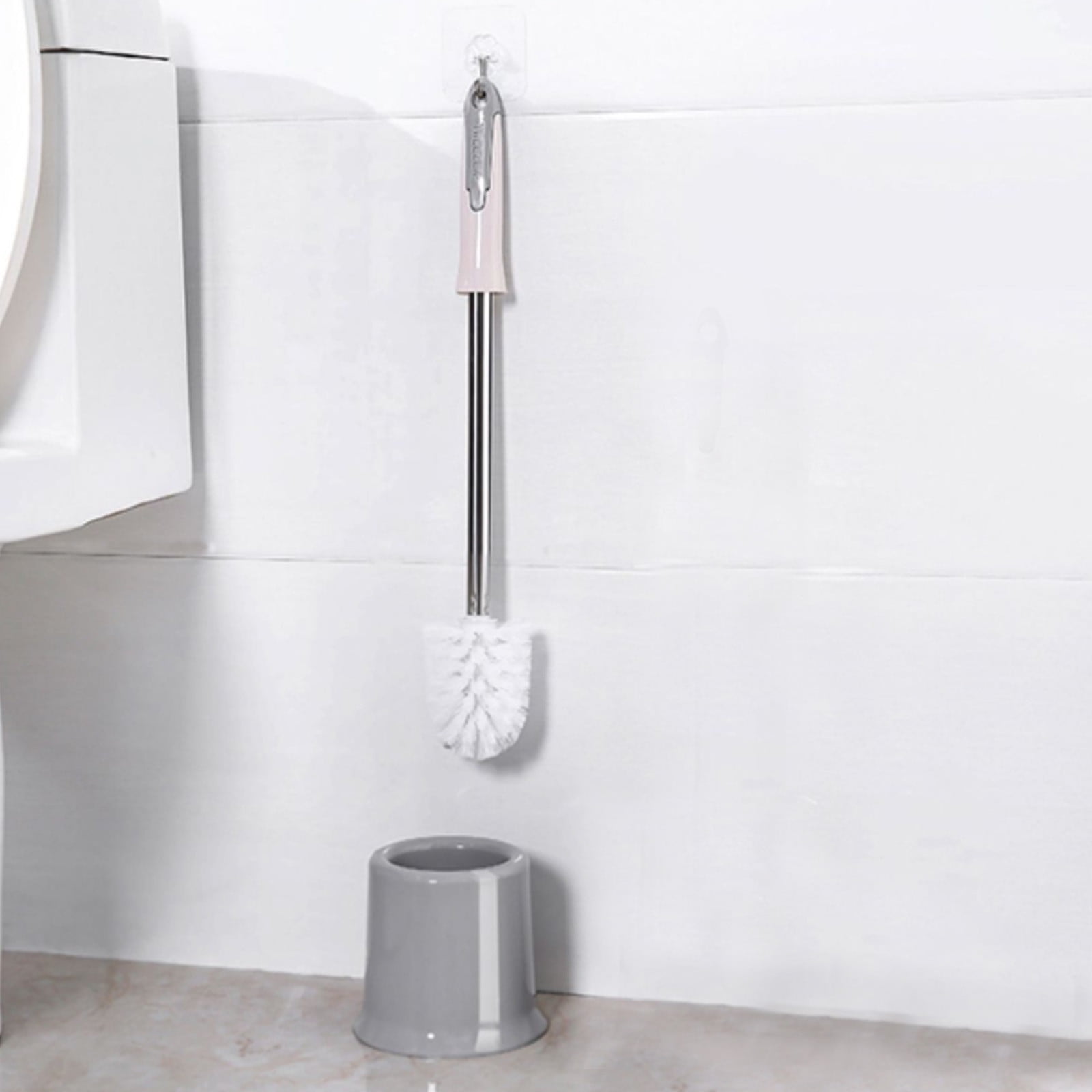 Ampiyan Toilet Bowl Brush, Compact Toilet Cleaner Brush Set, Plastic 13 ...