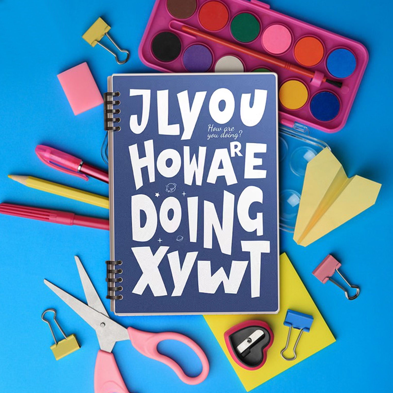 Ampiyan Vintage B5 Loose Leaf Notebook - Detachable 60-Sheet Lined ...