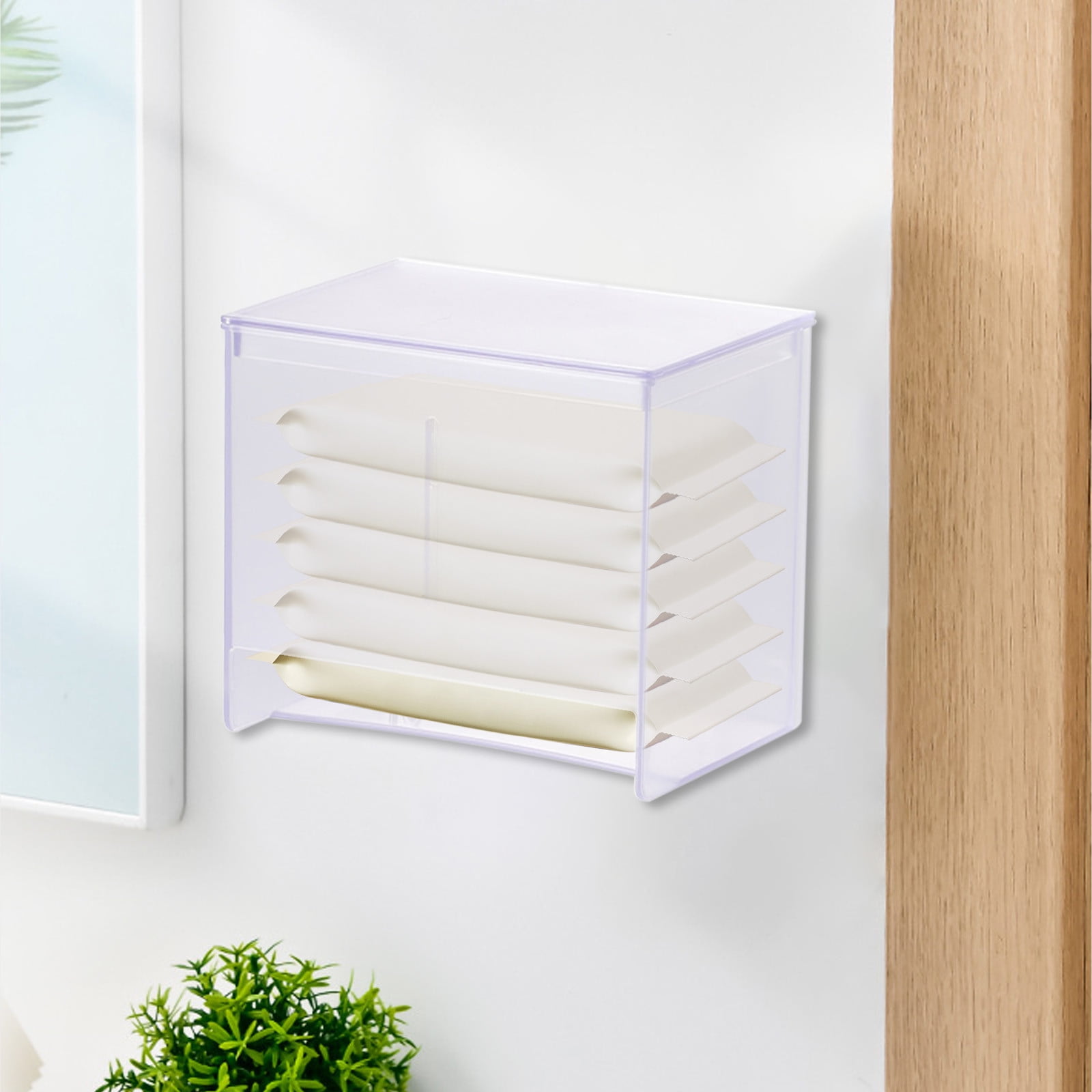 Ampiyan Wall Mounted Paper Towel Holder, Bathroom Tissue Dispenser ...