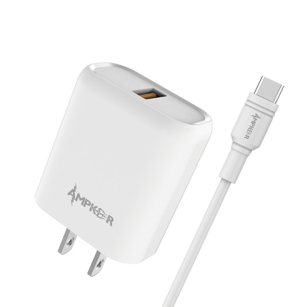 Ampker Wall Charger for Schok Freedom Turbo XL 2022 - 18W Quick Charge ...