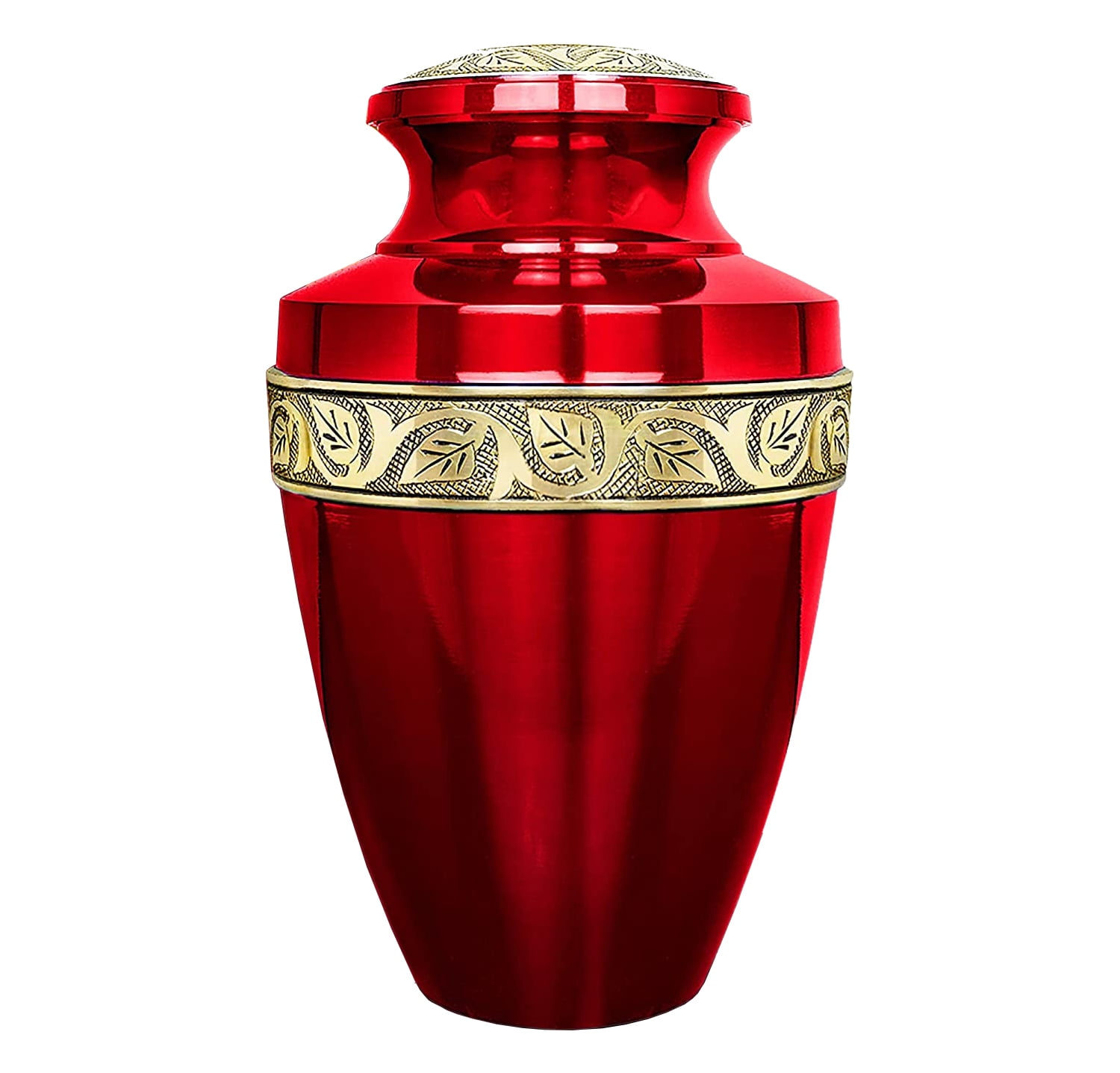 Ample Crimination URN Without Engraving | Large 10.5" Elegant Memorial ...