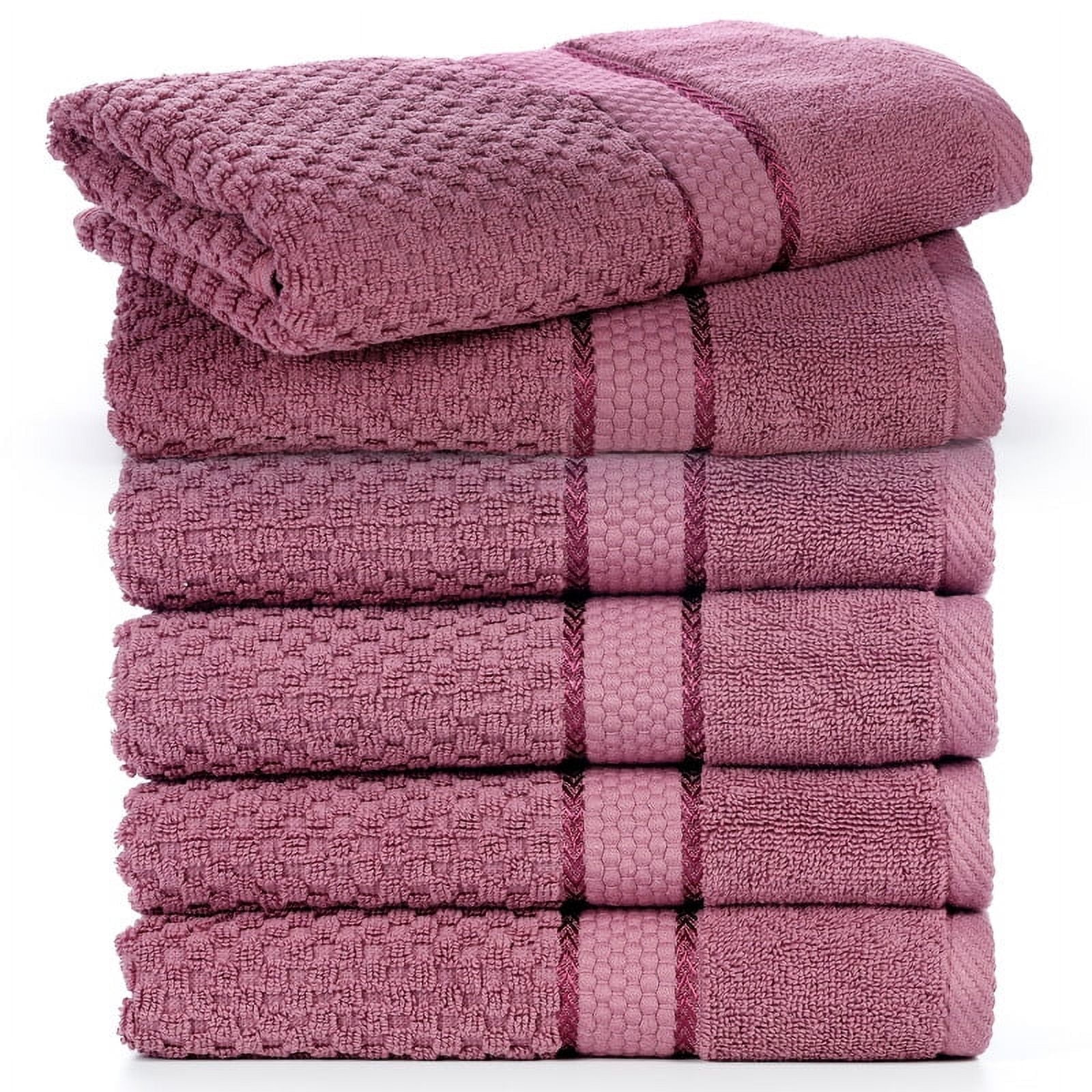 Ample Decor Bathroom Hand Towel 18 X 28 Inch 600 GSM 100% Cotton ...