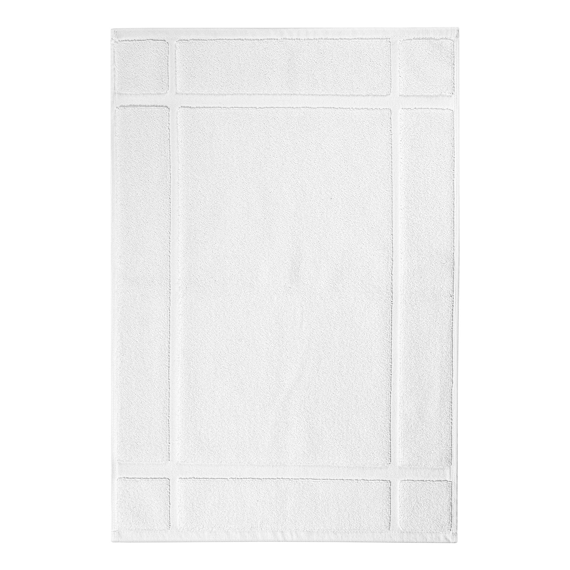 Ample Decor 24x17 inch Cotton Bath Mat, 1350 GSM, Absorbent, Washable ...