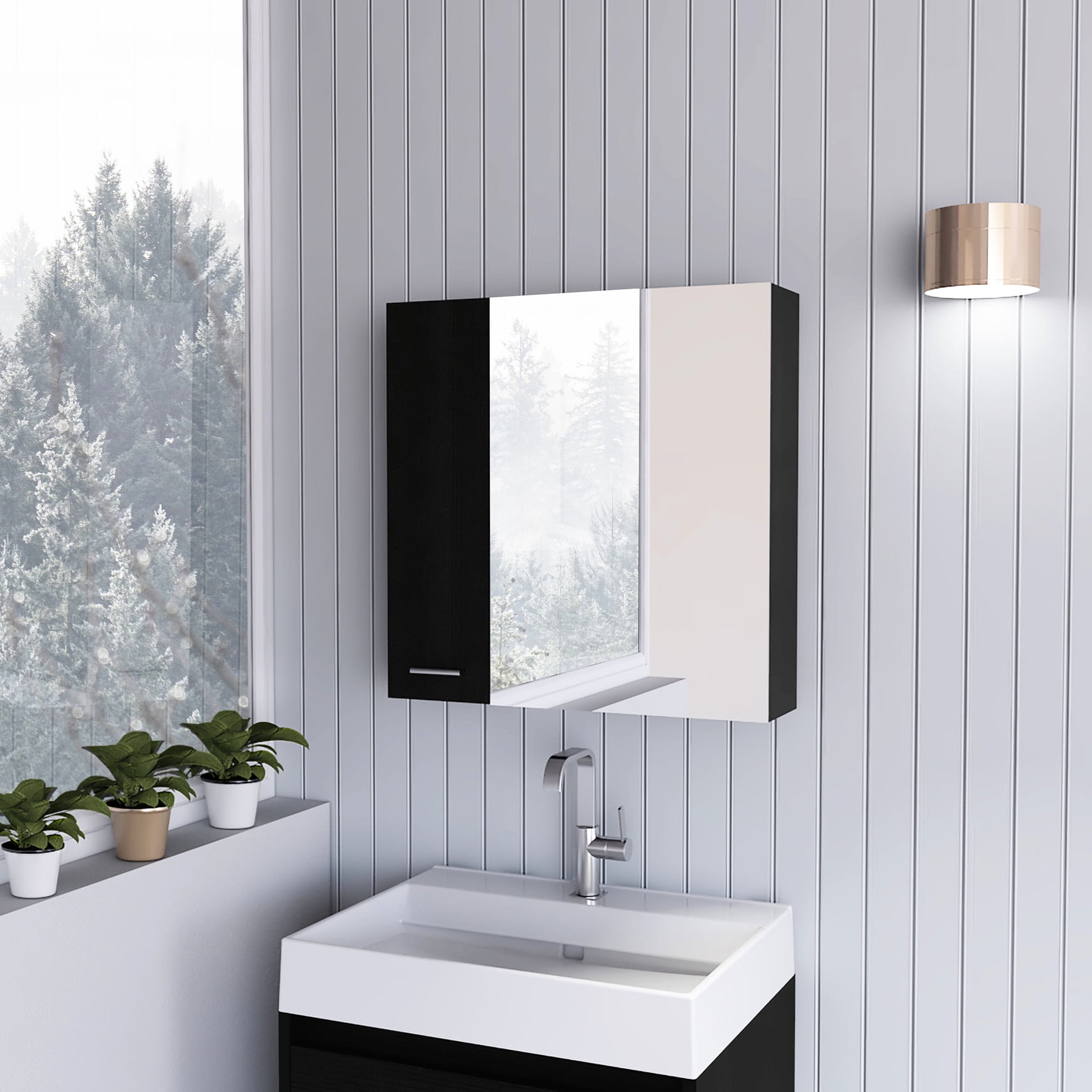 Ample mirror space - Double-door design - Dressing room - Check ...