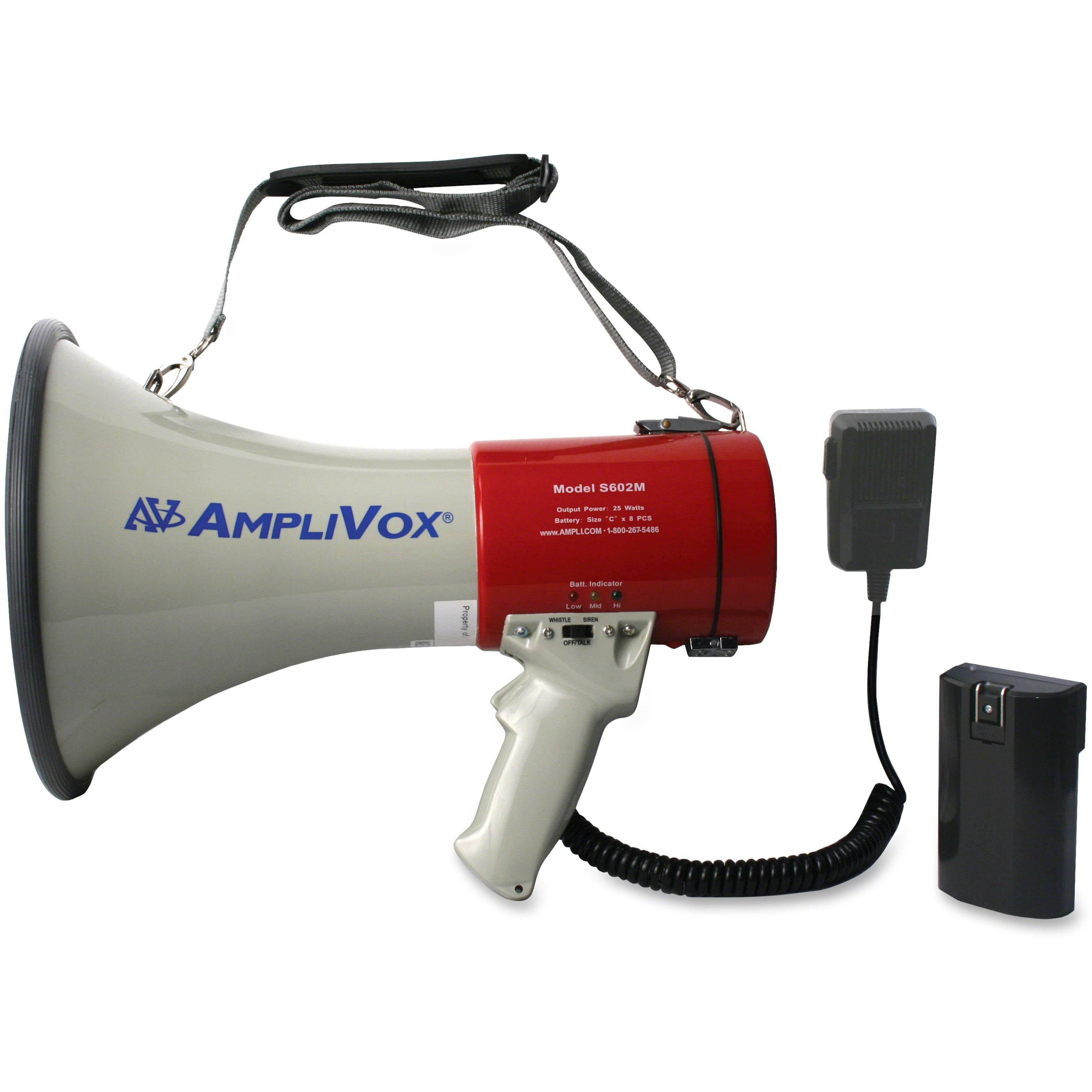 AmpliVox MityMeg S602M Plus Megaphone - Walmart.com