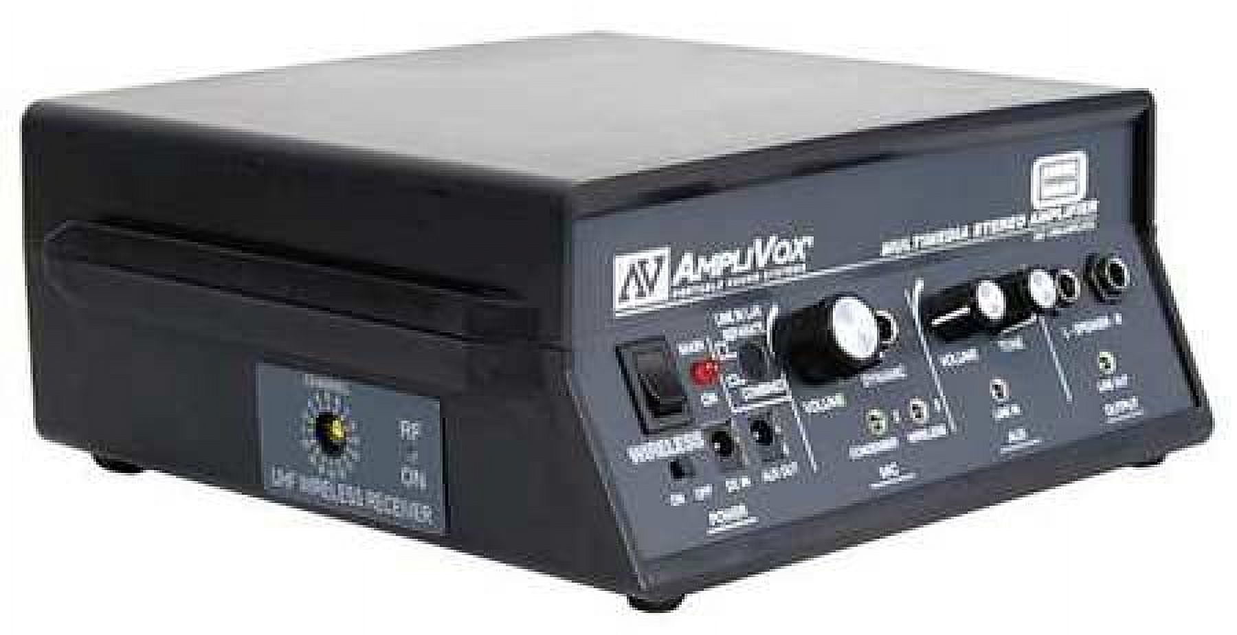 AmpliVox Sound Systems Wireless Multimedia Stereo 50 Watt Amplifier ...