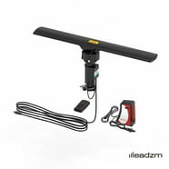 GE Indoor HDTV Amplified LED Antenna with Backlighting, 55-mile Range ...