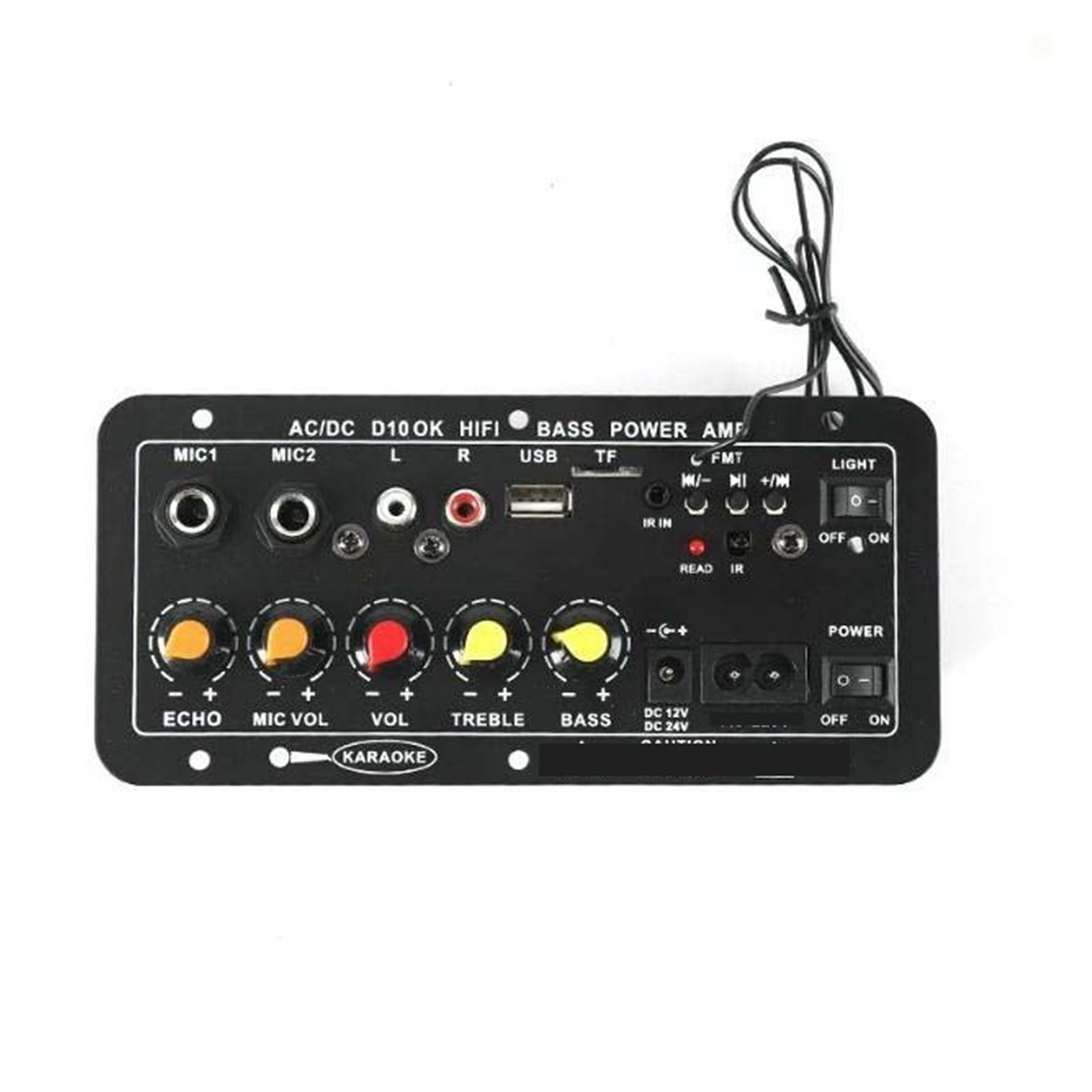 Amplifier Board D10 with Bluetooth AUX USB for 4 Ohm Speaker Power ...