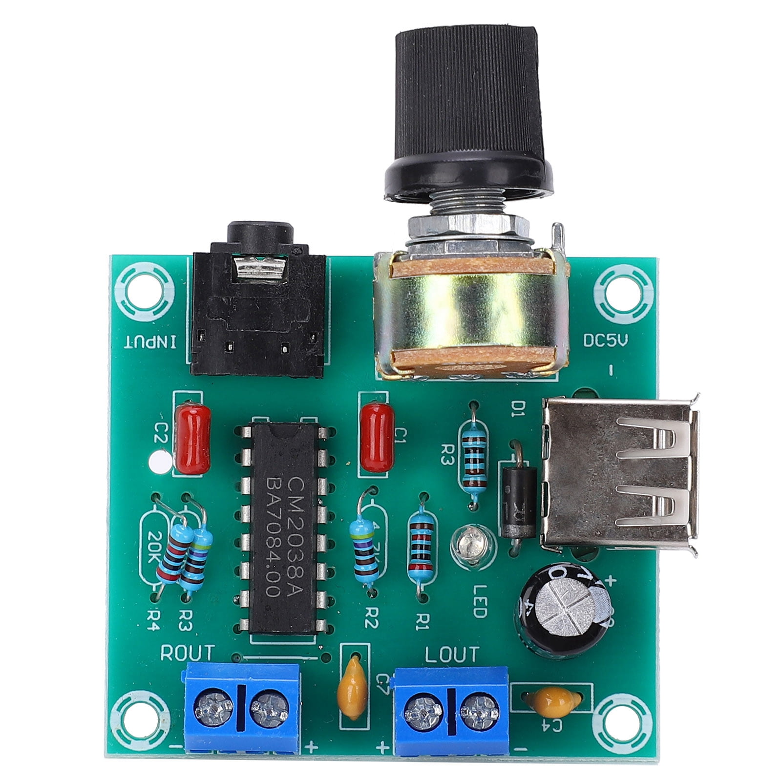 Amplifier Board Module USB Built in Overheating Protection Circuit PM ...
