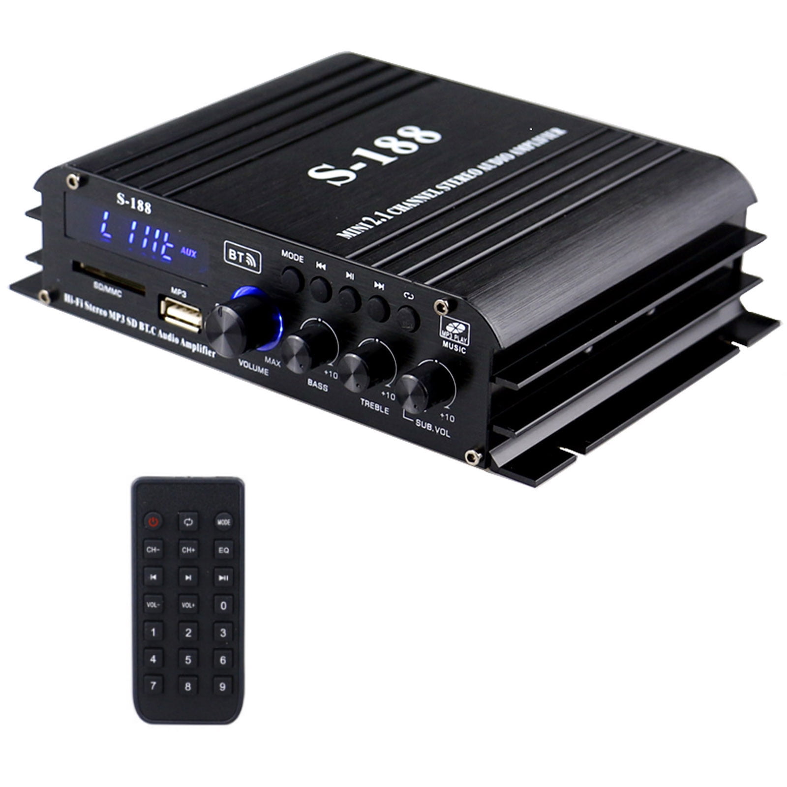 Amplifier,Channel Bt Amplifier 2.1 Amplifier Usb Bt Amplifier 2.1 ...