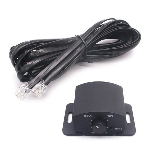 Amplifier Bass Knob Controller, 6-Pin Volume Adjustment Remote, Black ...