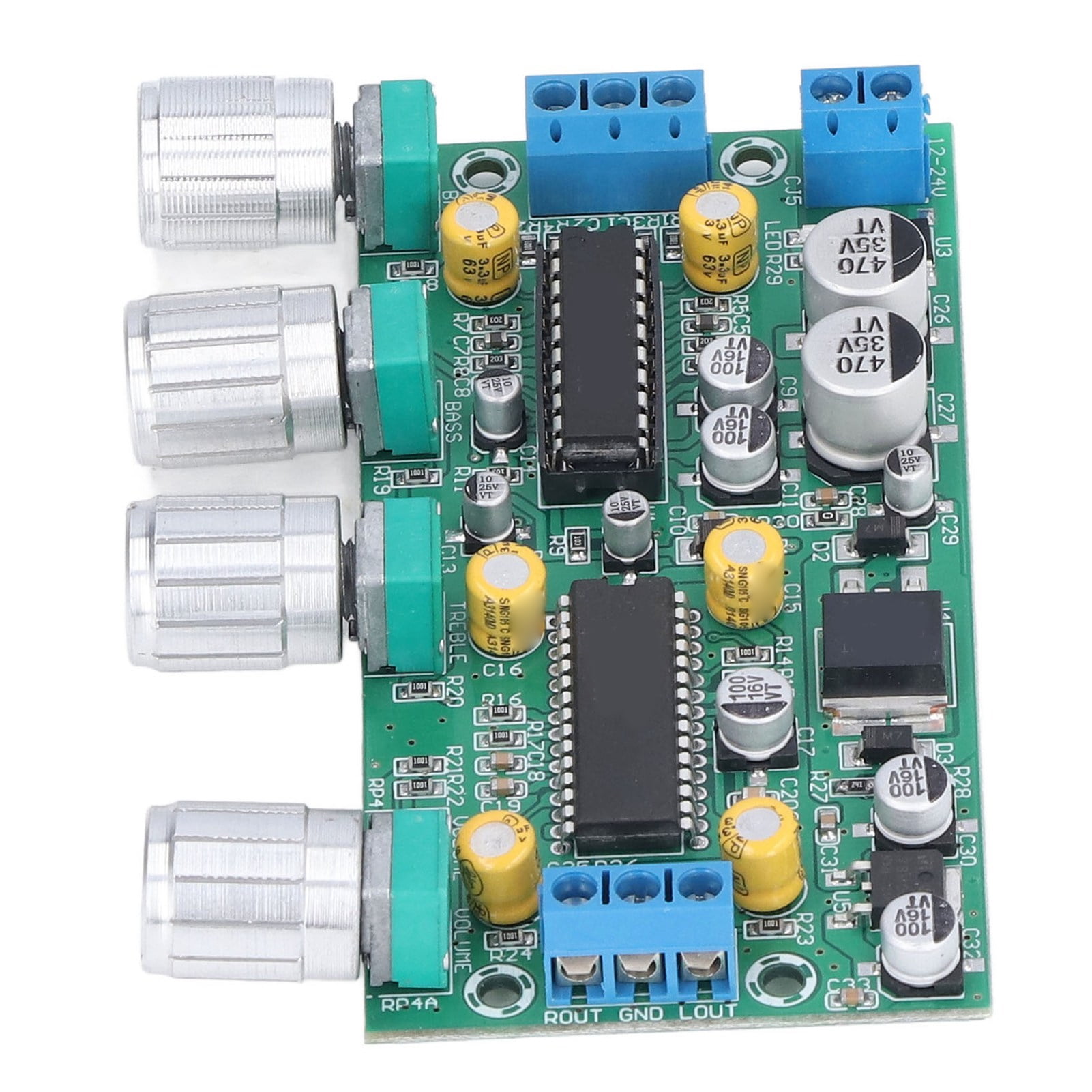 Amplifier Tone Board Preamplifier Volume Control Board Power Amplifier ...