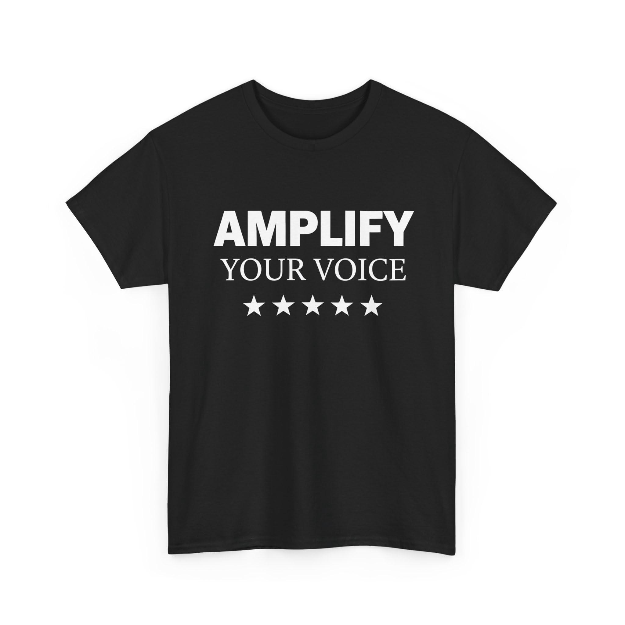 Amplify Your Voice Bold Motivational Quote Design | Empowerment ...