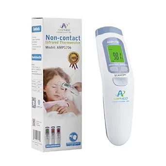 Amplim Forehead Thermometer for Adults, Kids, and Infants: No-Touch ...