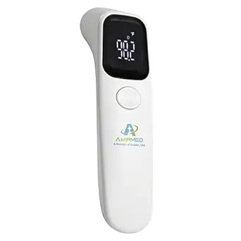 Amplim Non-Contact Forehead Thermometer for Kids and Adults - Touchless ...