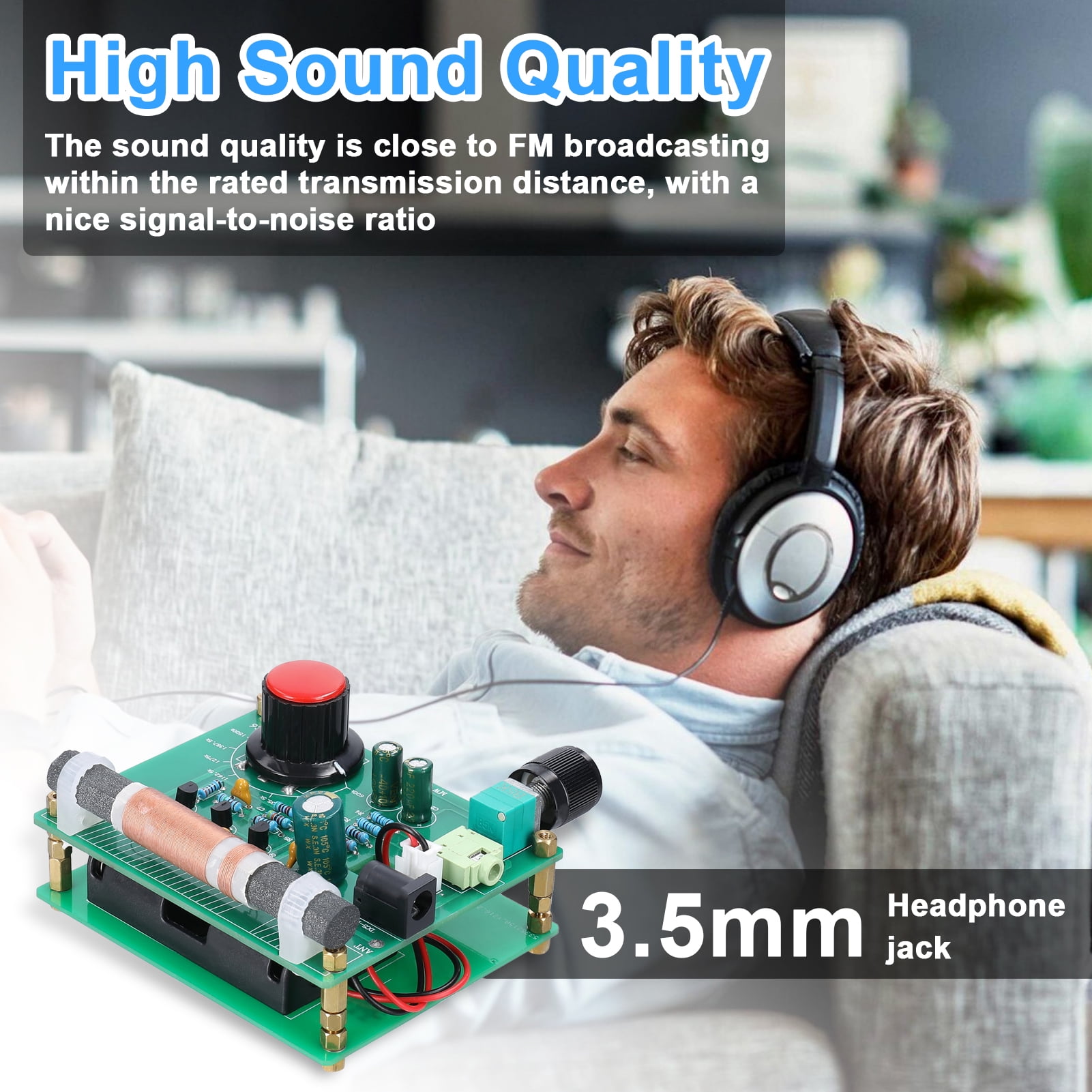 Am Amplitude Modulation AM Radio Emitter Experimental AM Transmitters AM Signal Source DIY ...