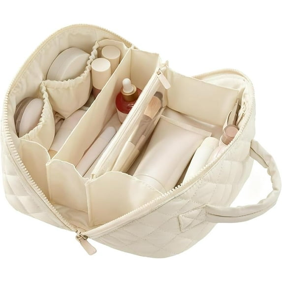 Amposei Makeup Bag Travel Toiletry Bag,Travel Makeup Bag for Women ...