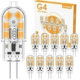 Ampoule Led G4 Led G4 2w Équivalent 20w Lampe Halogène Blanc Chaud