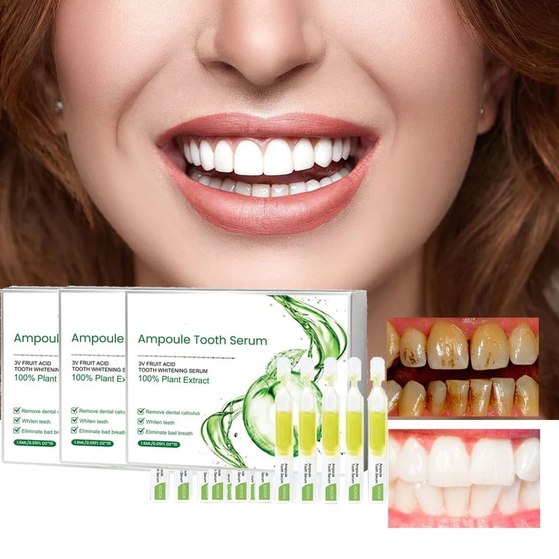 Ampoule Toothpaste, Removal of Tartar and Plaque Bacteria and Various ...