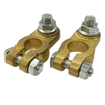 Anxingo 2 Pack Top Post Battery Terminal Connectors, 3 Way Quick ...