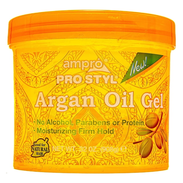 Ampro Pro Styl® Argan Oil Hair Styling Gel for Naturals, 32 oz ...