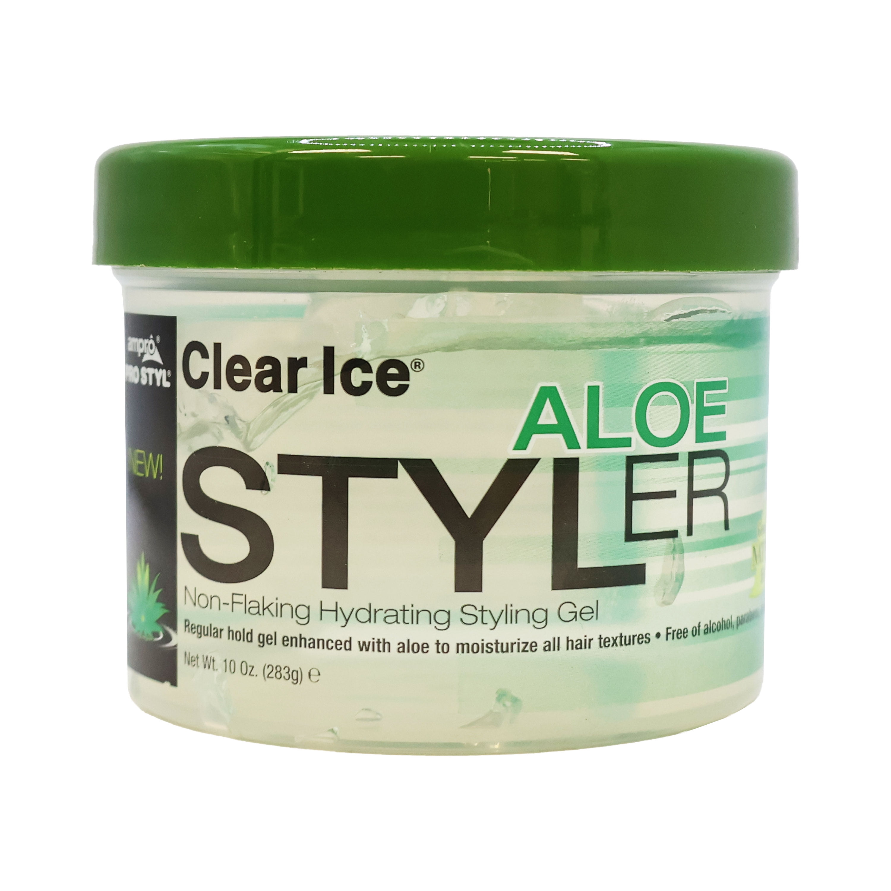 Ampro Pro Styl Clear Ice Aloe Styler Gel 10 Oz., Pack of 6 - Walmart.com