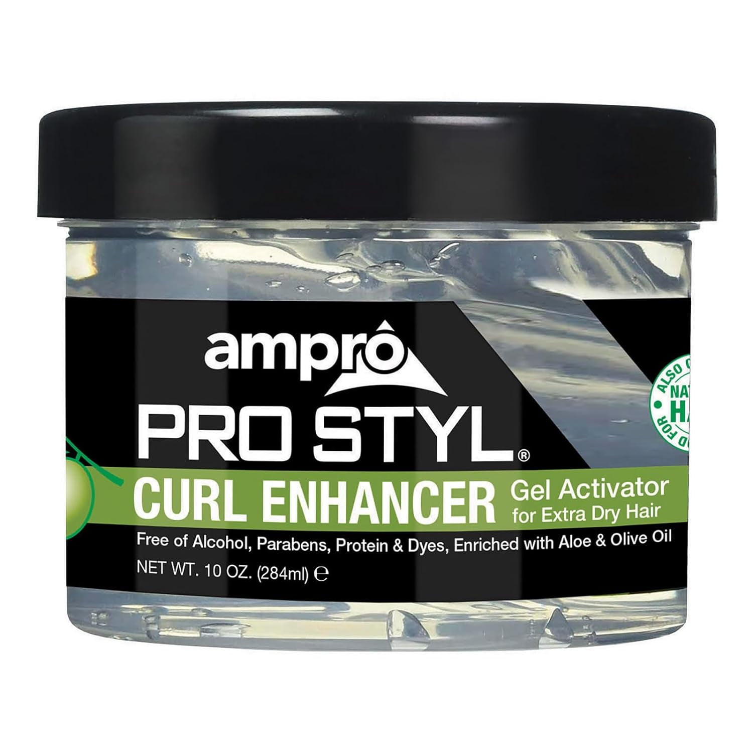 Ampro Pro Styl Curl Enhancer Gel Activator For Extra Dry Hair, 10 Oz, 3 ...