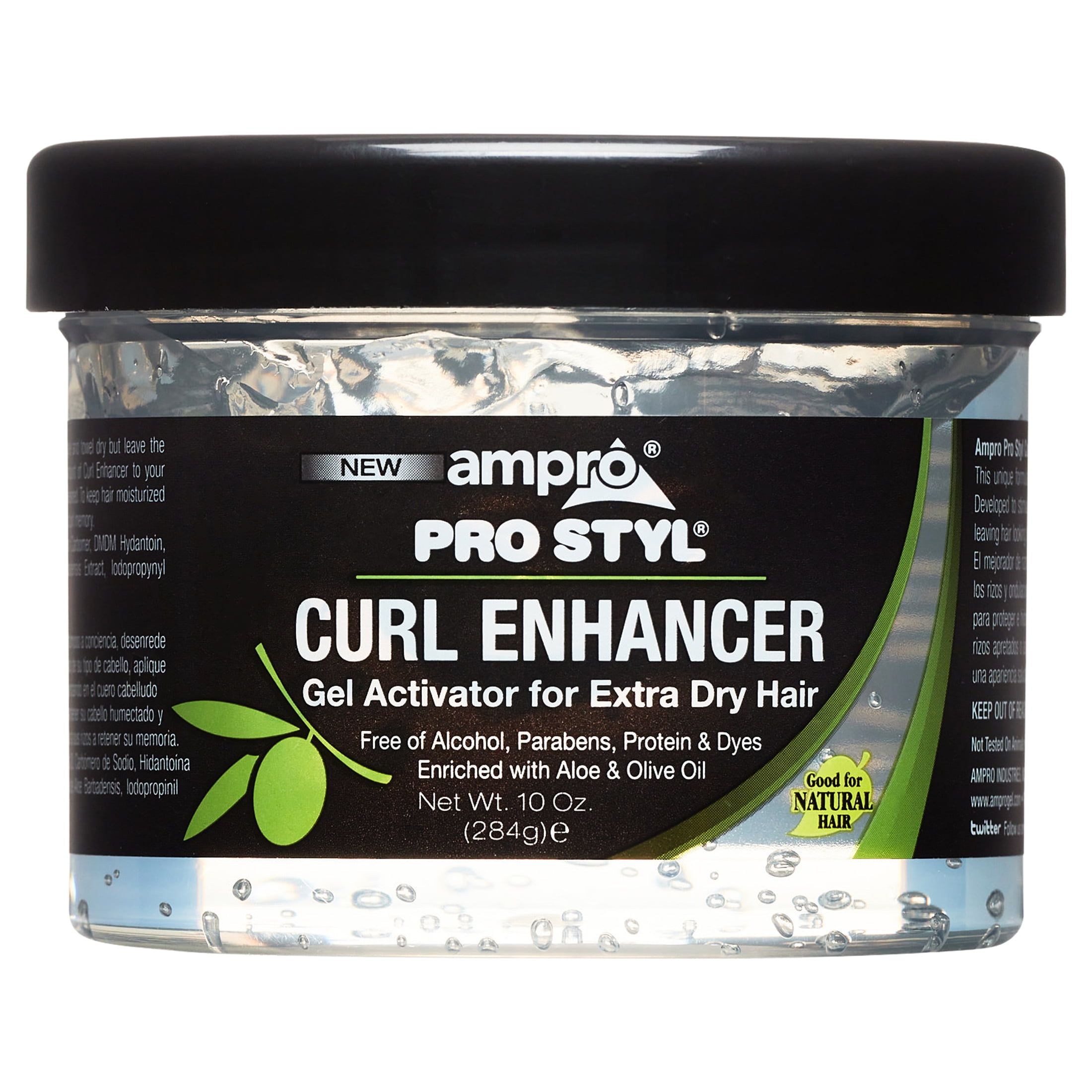 Ampro Pro Styl Curl Enhancer, Hair Gel, Extra, 10 oz., Moisturizing ...