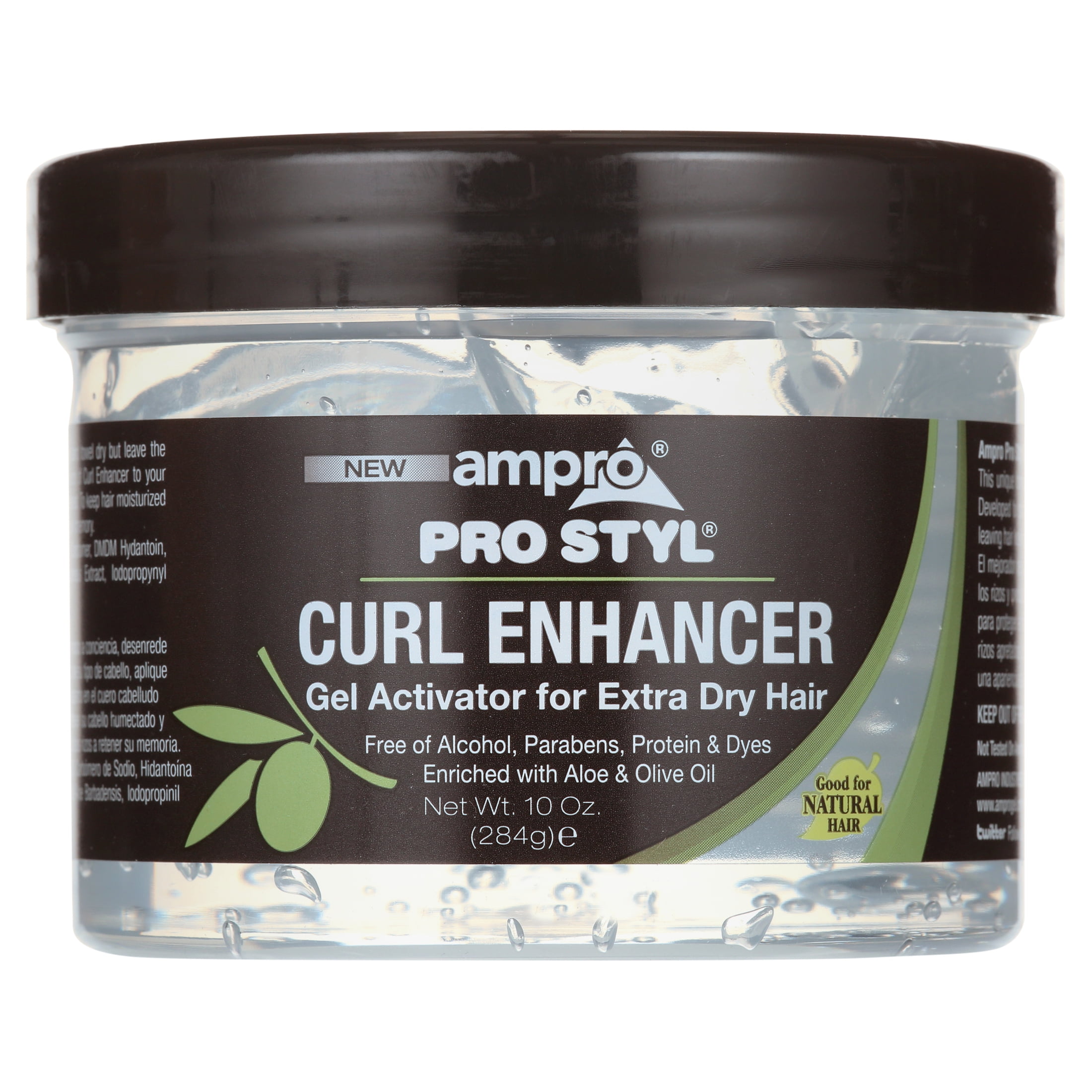 Ampro Pro Styl Curl Enhancer, Hair Gel, Extra, 10 oz., Moisturizing ...