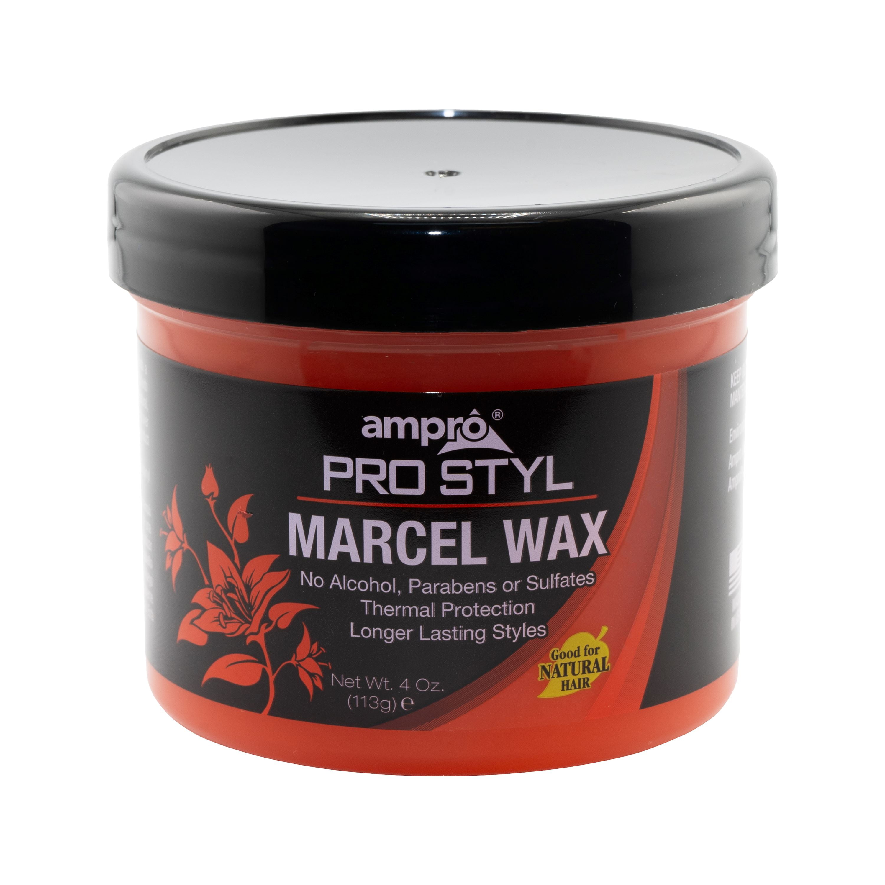 Ampro Pro Styl Marcel Wax, 4 oz, Moisturizing, Curly Hair, Unisex ...