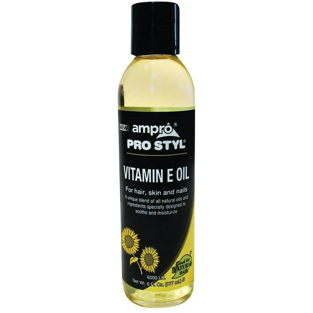 Ampro Pro Styl Oil, Vitamin E, 6 Oz.,Pack of 12 - Walmart.com