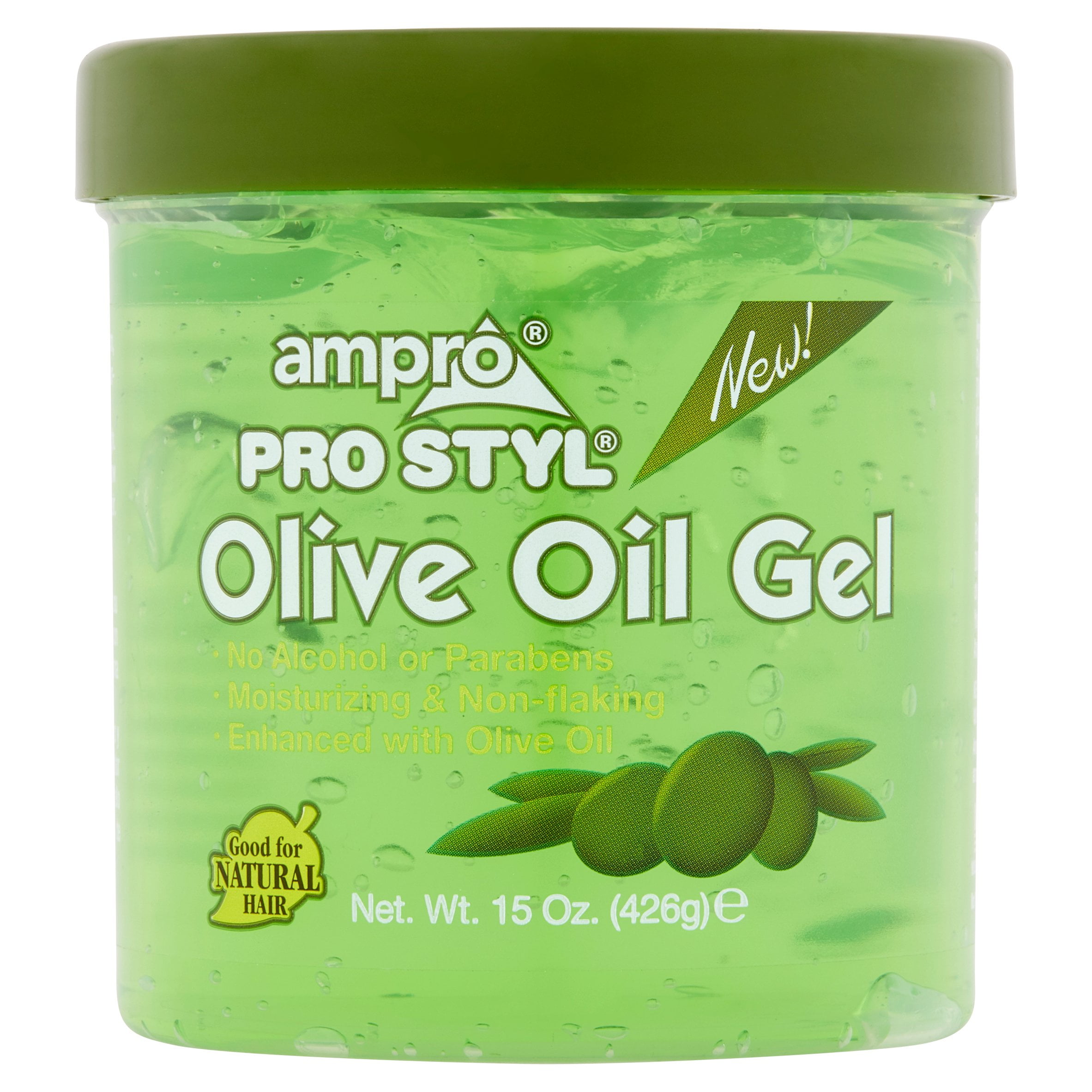 Ampro Pro Styl® Olive Oil Hair Styling Gel for Naturals, 15 oz ...