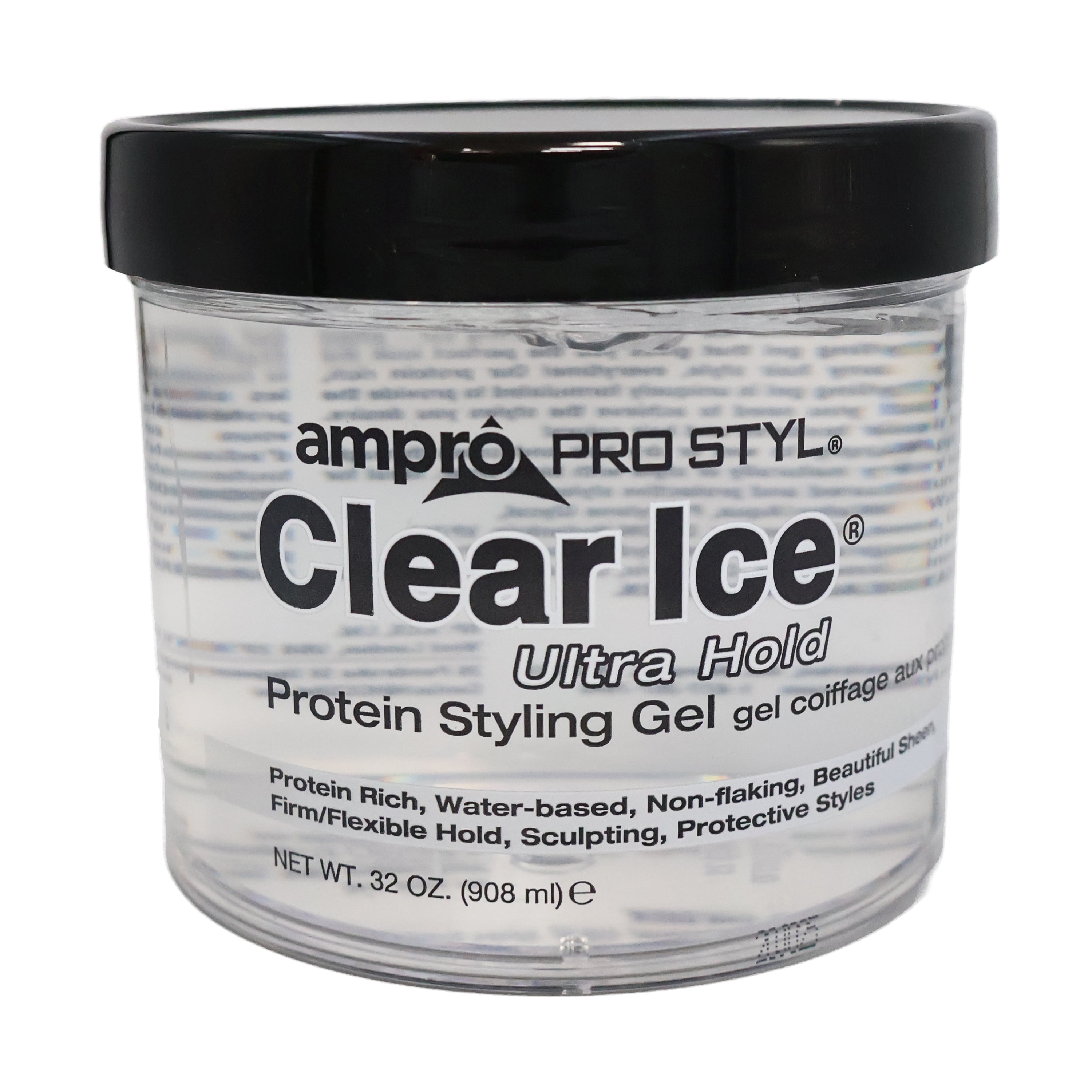 Ampro Pro Styling Clear Ice Protein Gel, 32 Oz. - Walmart.com