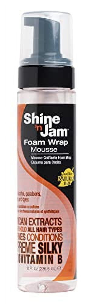 Ampro Shine N Jam Foam Wrap Mousse, 8 oz - Walmart.com