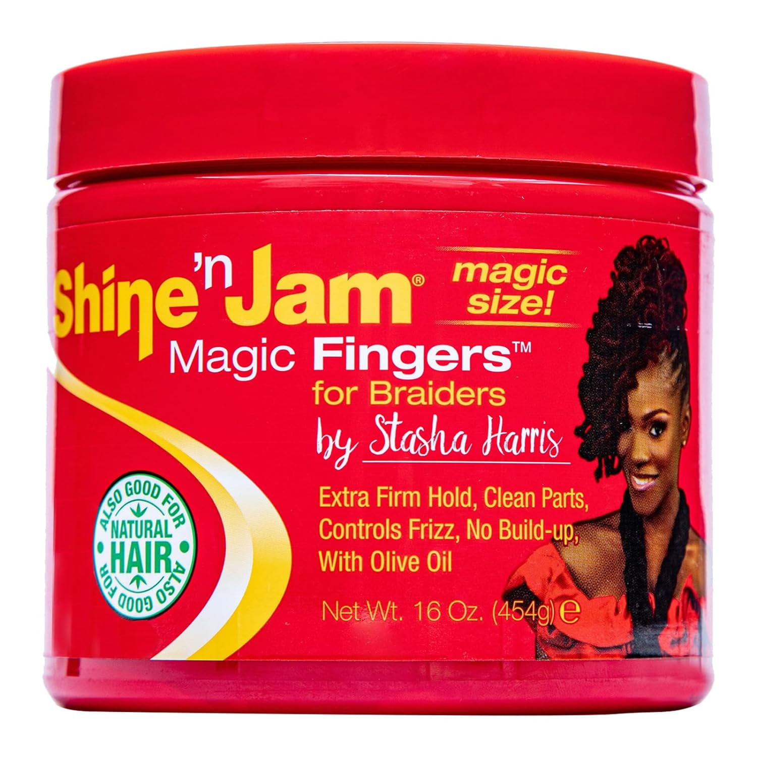 Ampro Shine N Jam Magic Fingers Braiding Gel, 16 oz - Walmart.com