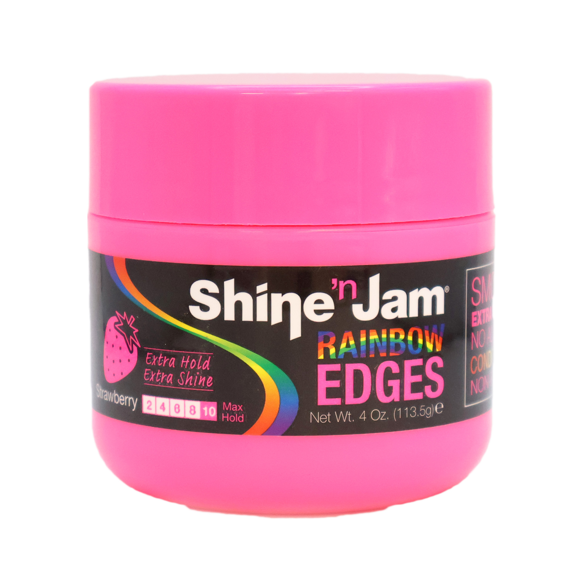 Ampro Shine N Jam Rainbow Edges, Strawberry 4 Oz., Pack of 6 - Walmart.com