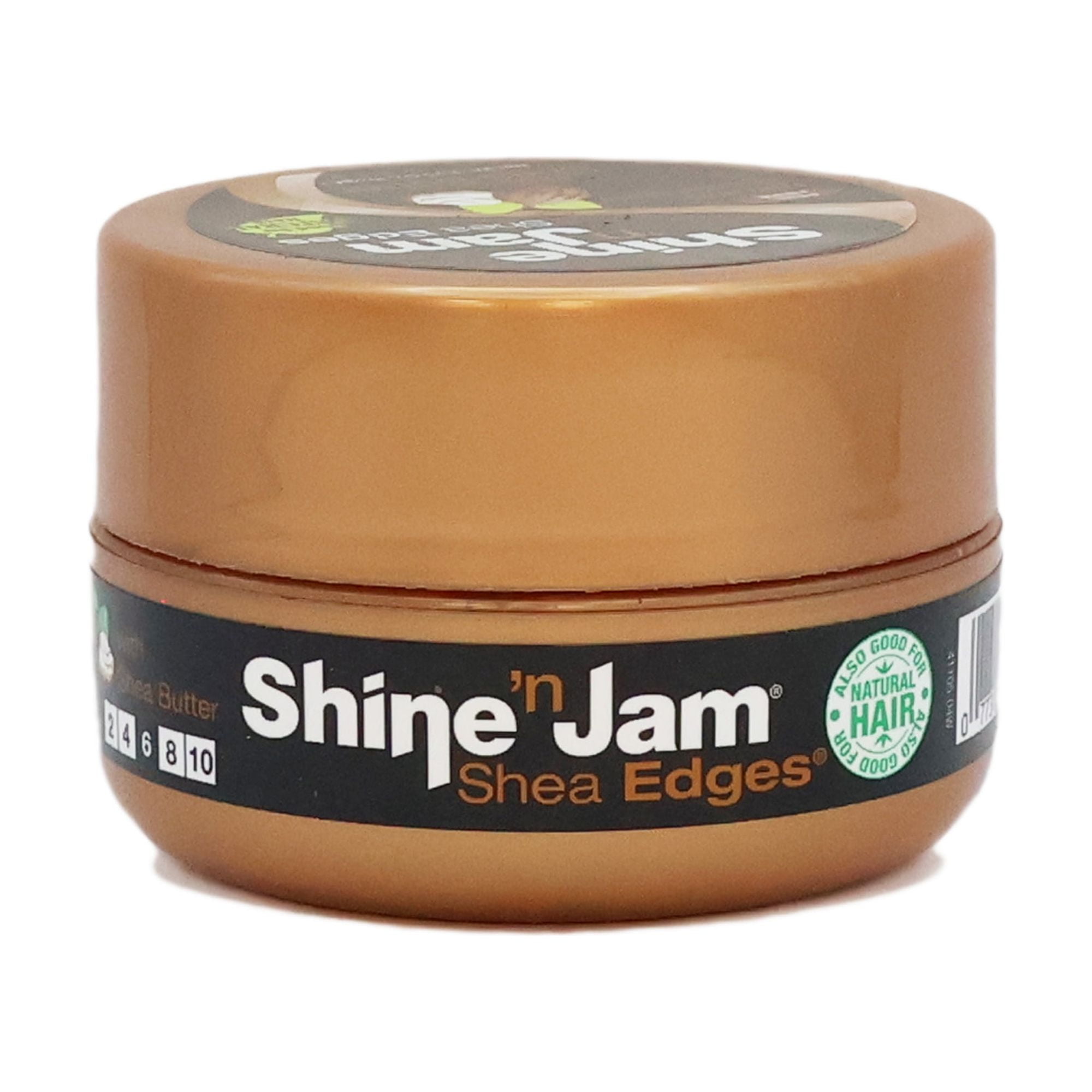 Ampro Shine N Jam Shea Edges Shea Butter, 2 Oz., Pack of 12 - Walmart.com