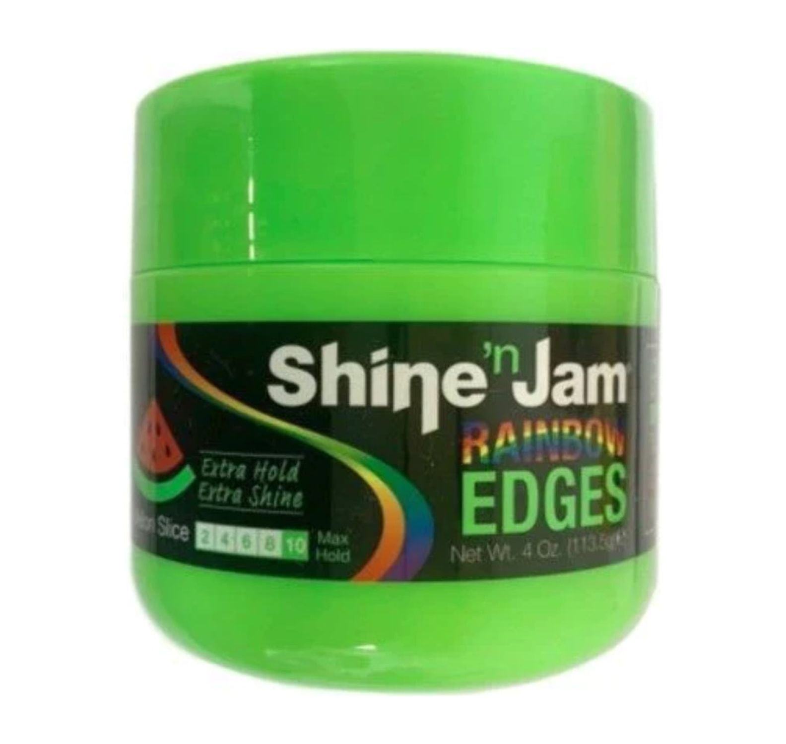 Shine n' Jam Rainbow Edges Conditioning Gel Extra Hold 4oz - Walmart.com