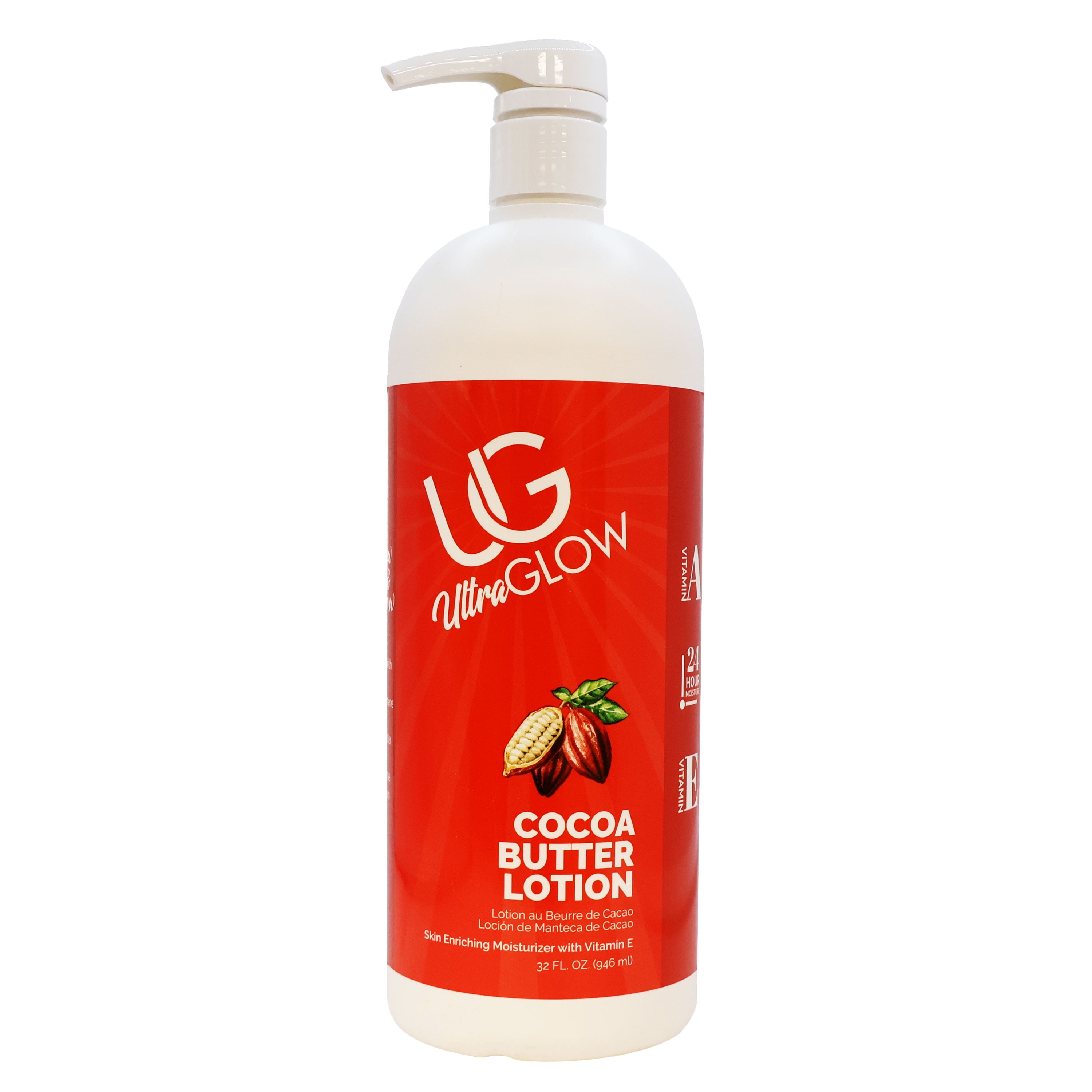 Ampro Ultra Glow Cocoa Butter Lotion 32 Oz., Pack of 3 - Walmart.com
