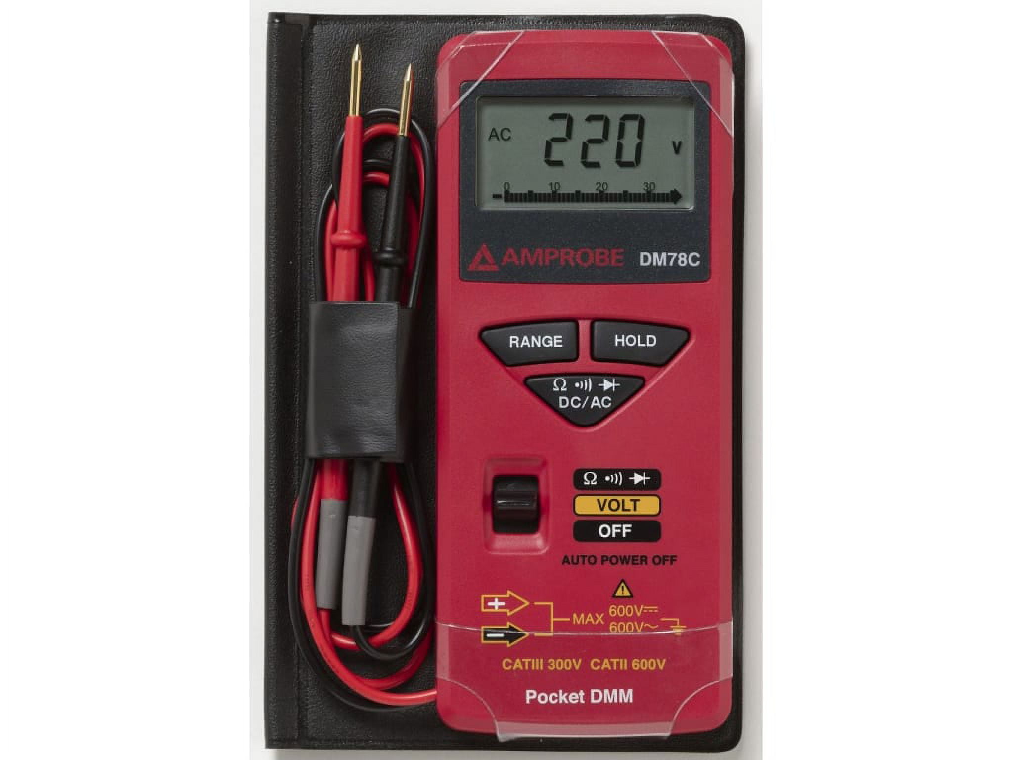 Amprobe DM78C Pocket Digital Multimeter - Walmart.com