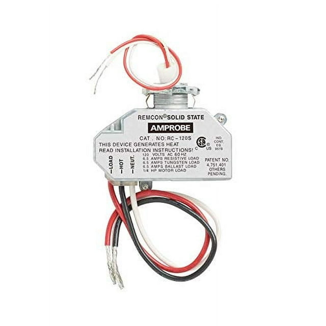 Amprobe RC-120S Remcon Relay Switch RC-120S: Two-Wire Closet Relay ...